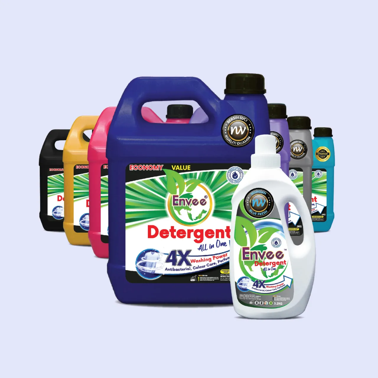 Sabun Pencuci Pakaian All In One (Detergent) - Envee